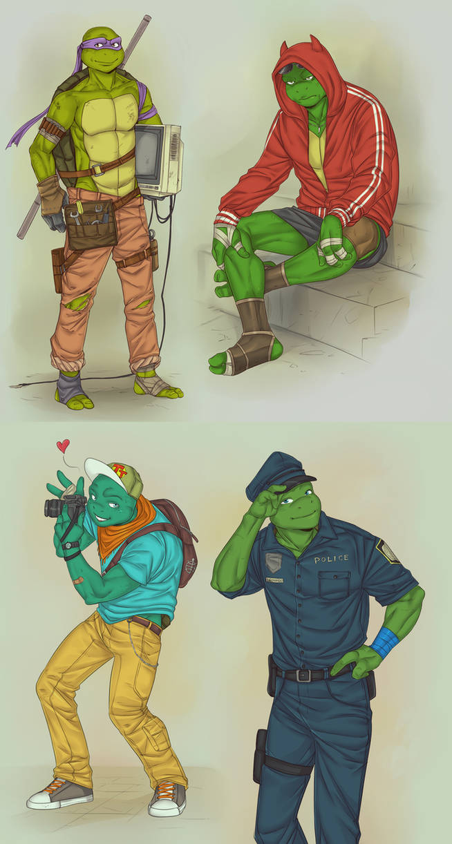 Tmnt Au 1 By Linart On Deviantart
