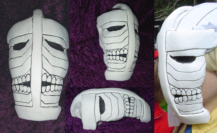 Hirako Shinji's Hollow Mask by YellerCrakka on DeviantArt