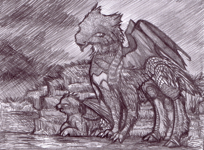 Xyrba - Scaled semi-dragons by nattychan on DeviantArt