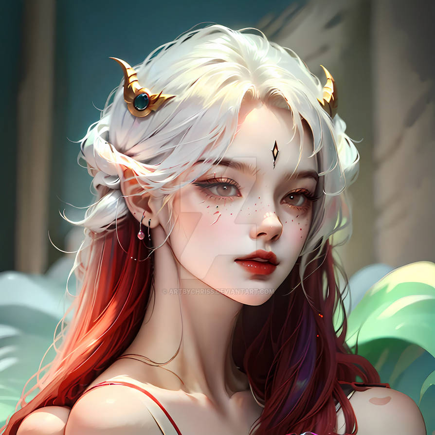 Cute Demon Girl Cartoon Characters By Artbychriss On Deviantart
