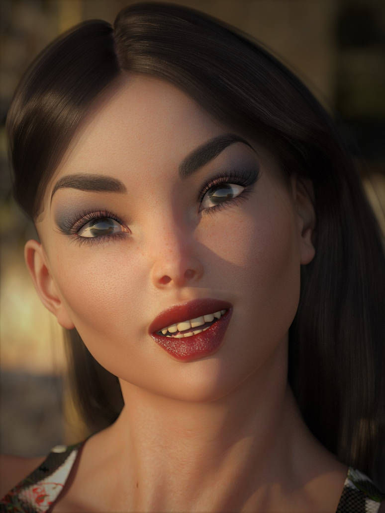Rebel Girl Portrait By Dahrialghul On Deviantart