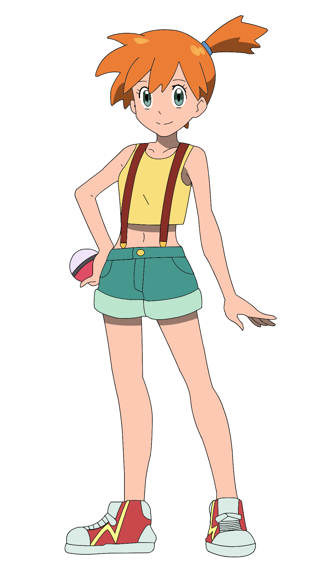 Misty Pokemon Journey Render By Neoholbert On Deviantart