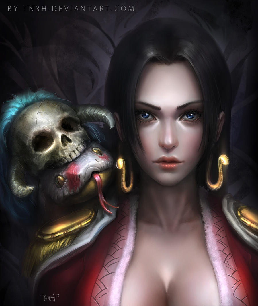Boa Hancock 2 By Sktneh On Deviantart