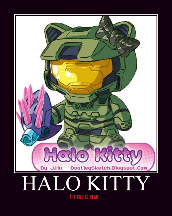 Halo Kitty By Teddy Of Doom On Deviantart