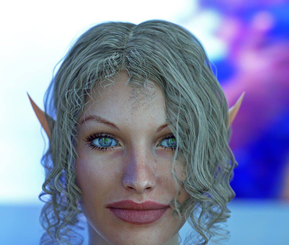 Elf Looks Sss Hair Test By Maskdemon On Deviantart