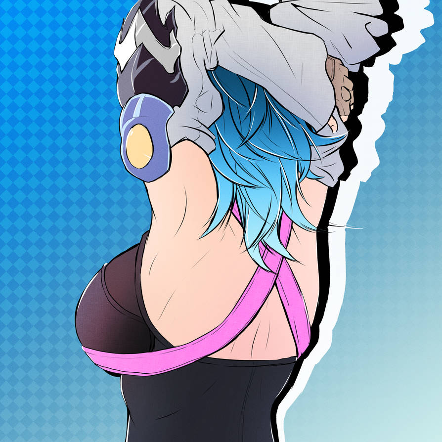 Aqua stretching by FrankieDF-Kun on DeviantArt Aqua stretching by FrankieDF-Kun on DeviantArt