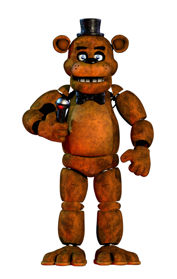 Freddy Fazbear Full Body Png By Brusspictures On Deviantart