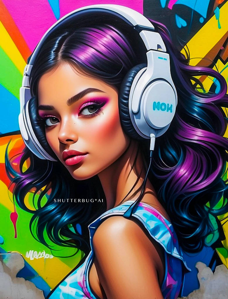 Graffiti Girl Ii By Shutterbugdreaming On Deviantart