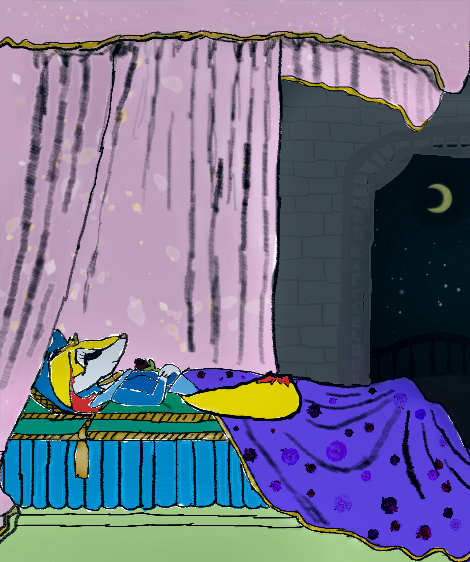 ~ Princess Hana Atop The Highest Castle Tower ~ By Princesshanabraixen