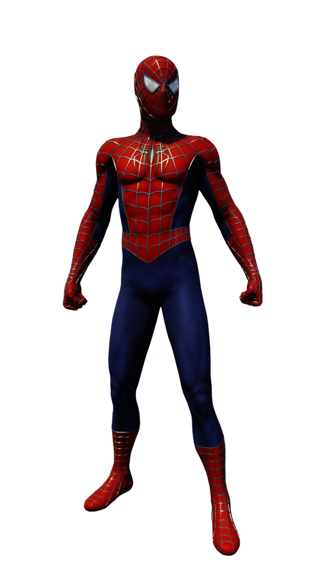 Tobey Maguire Spider Man Front View Png By Akithefull On Deviantart