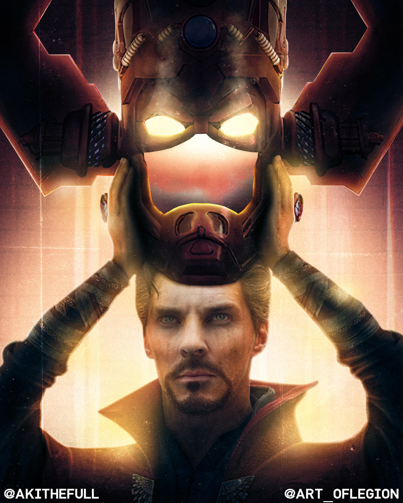 Dr Strange X Galactus Artwork By Akithefull On Deviantart