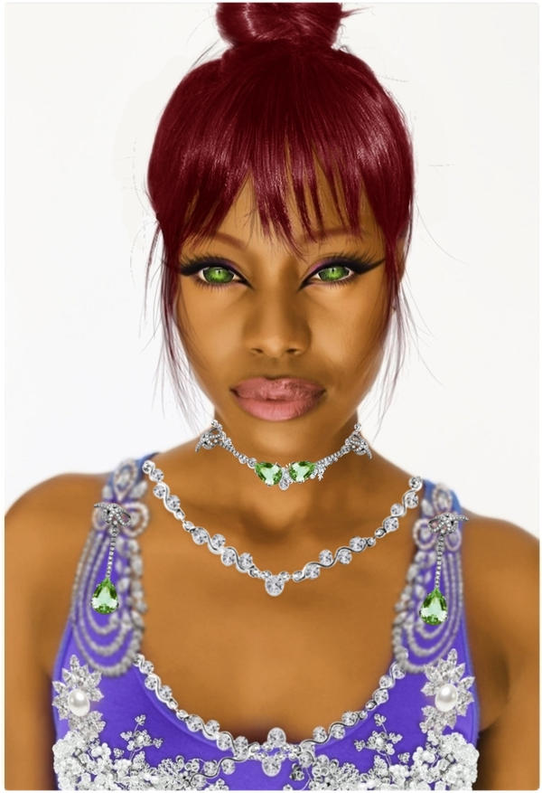 Anna Diop As Starfire By Hemely12 On Deviantart