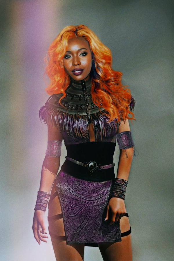 Anna Diop As Starfire Warrior Gear By Hemely12 On Deviantart