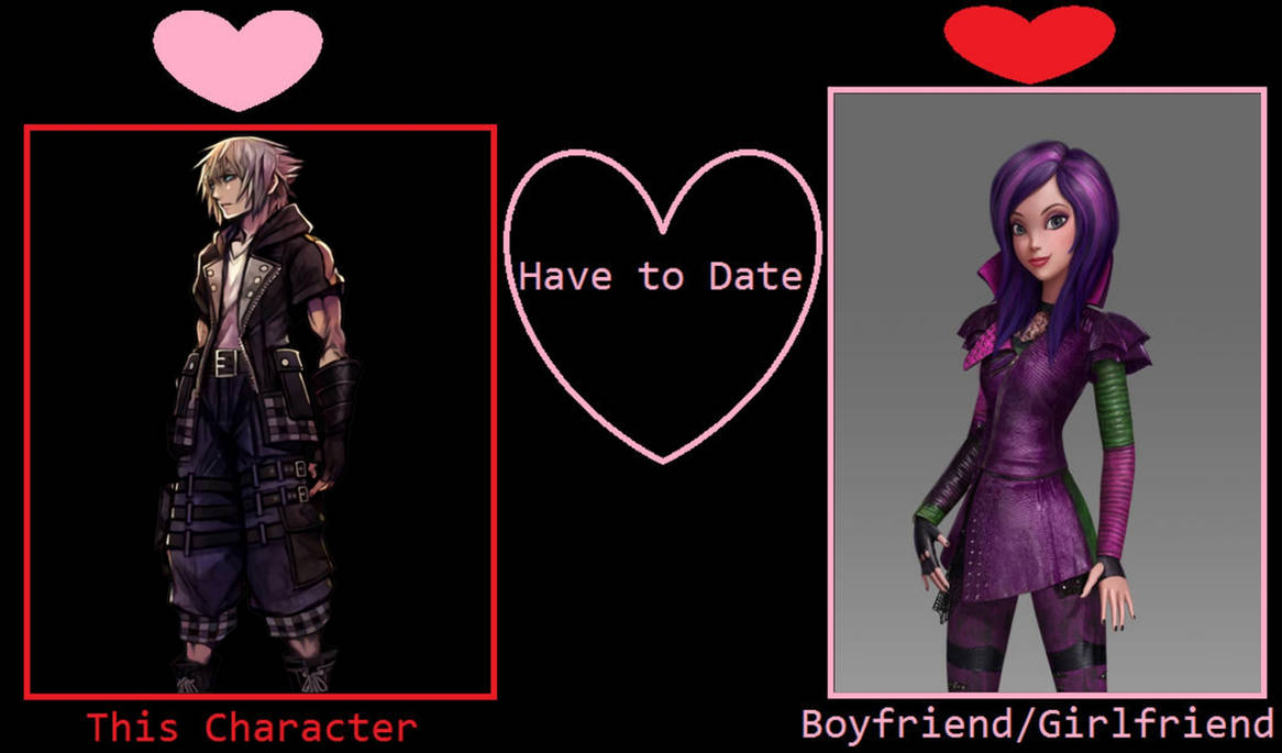 What If Riku Dated Maleficents Daughter Mal By Haoroku On Deviantart