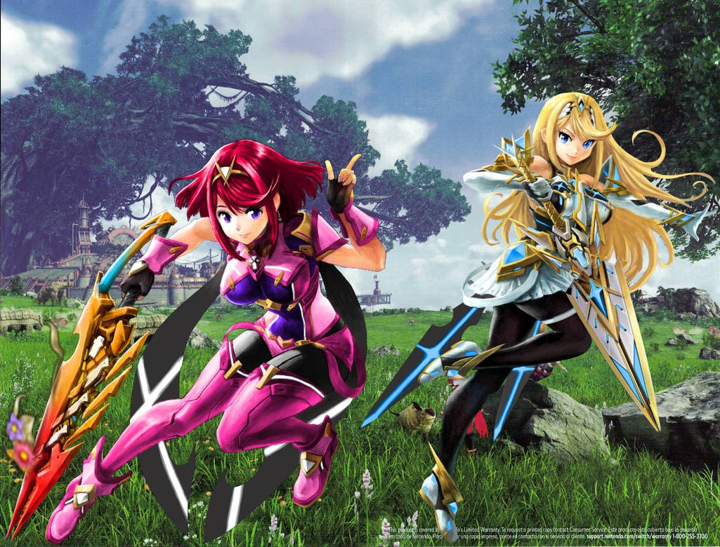 AU Kairi/Namine - Pyra/Mythra Reincarnates by HaoRoku on DeviantArt AU Kairi/Namine - Pyra/Mythra Reincarnates by HaoRoku on DeviantArt