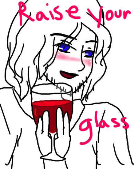 Raise Your Glass By Askfrancis On Deviantart