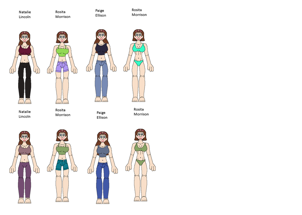 Crop Top Girls By Abbysekalt On Deviantart