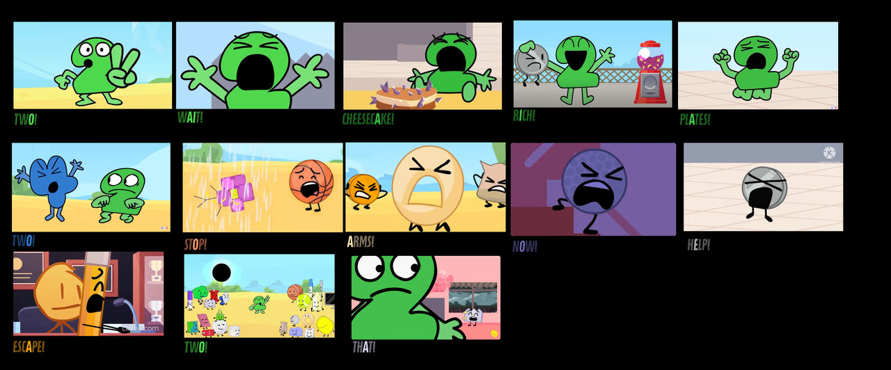 Bfdi Tpot Chapter 1 To Episode 12 Intro Lines 2 By Abbysekalt On Deviantart