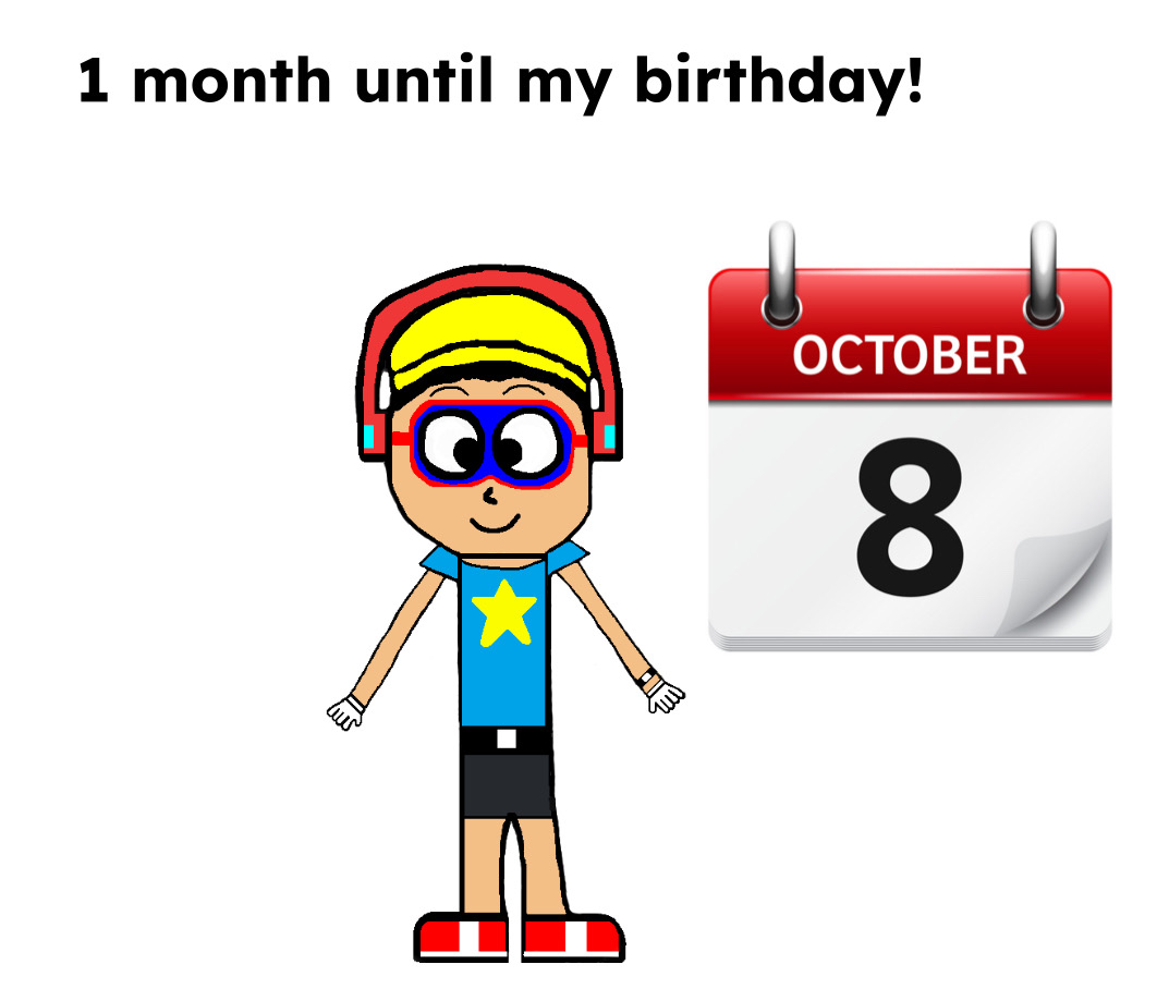 One Month Until My Birthday By Justicethestarhero On Deviantart