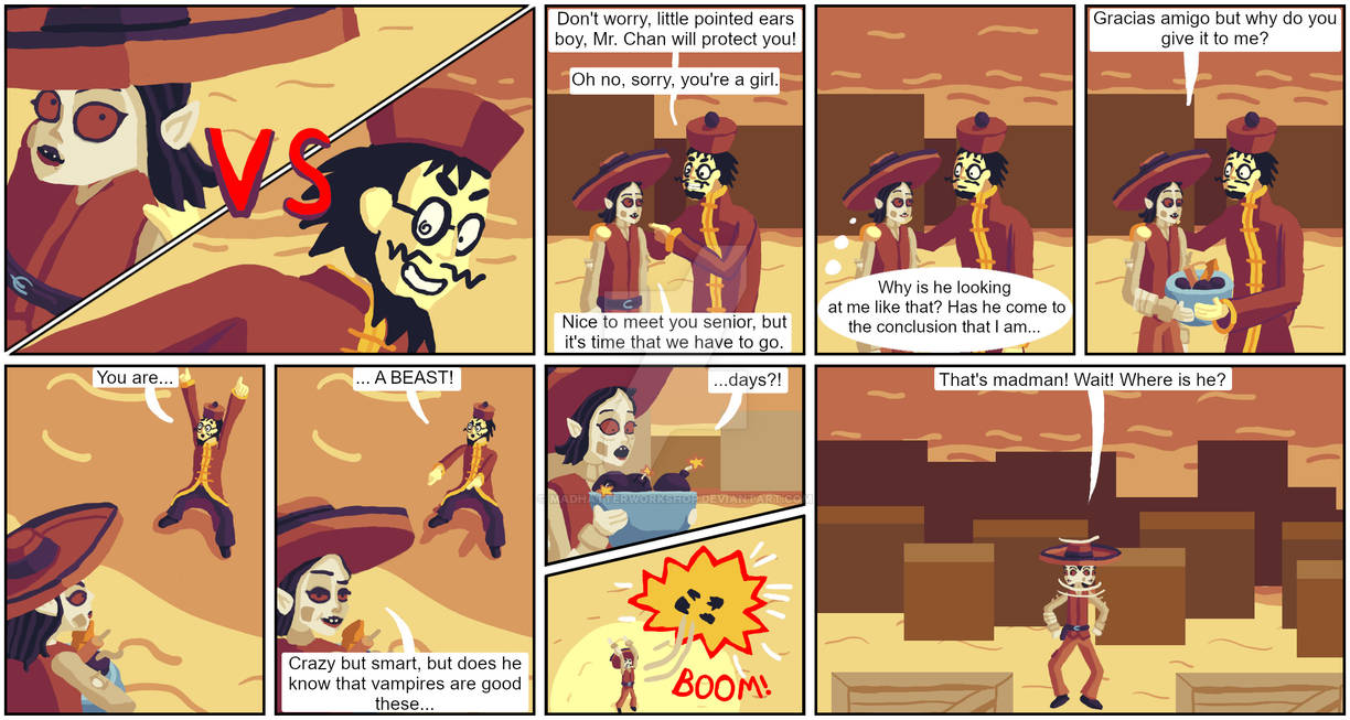 Senorita El Chupacabra Ep: 7 Preview by MadHatterWorkshop on DeviantArt Senorita El Chupacabra Ep: 7 Preview by MadHatterWorkshop on DeviantArt