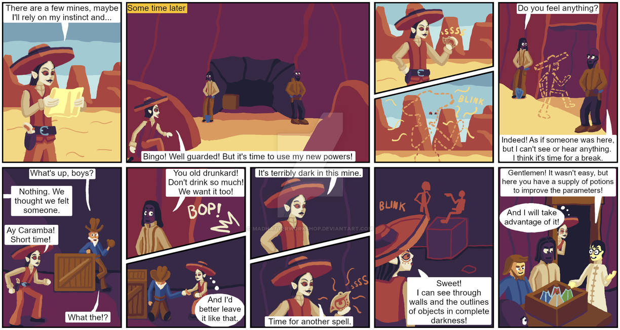 Senorita El Chupacabra Ep: 8 Preview by MadHatterWorkshop on DeviantArt Senorita El Chupacabra Ep: 8 Preview by MadHatterWorkshop on DeviantArt