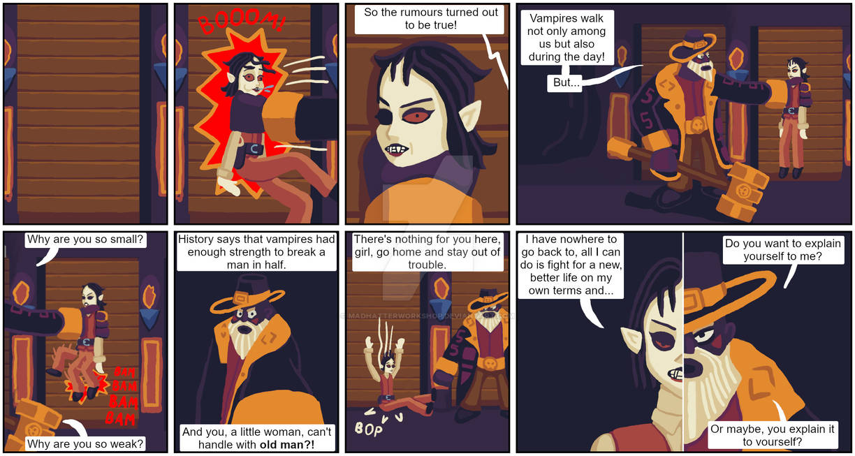 Senorita El Chupacabra Ep: 9 Preview by MadHatterWorkshop on DeviantArt Senorita El Chupacabra Ep: 9 Preview by MadHatterWorkshop on DeviantArt