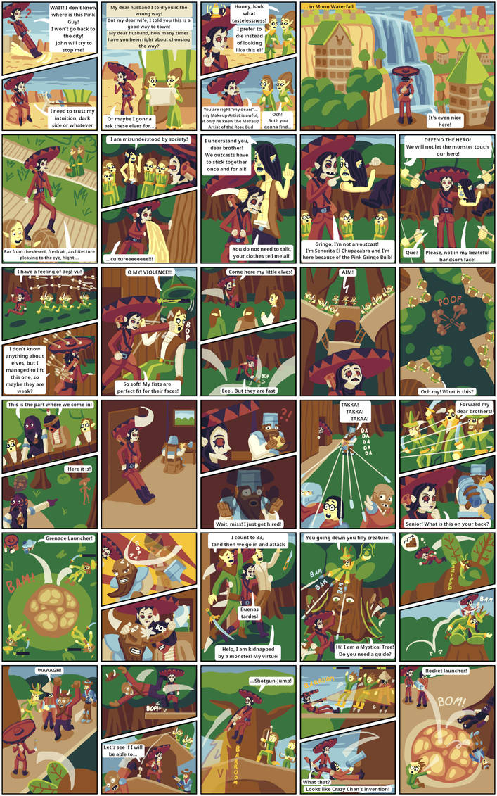 Senorita El Chupacabra Ep: 23 Elves! by MadHatterWorkshop on DeviantArt Senorita El Chupacabra Ep: 23 Elves! by MadHatterWorkshop on DeviantArt