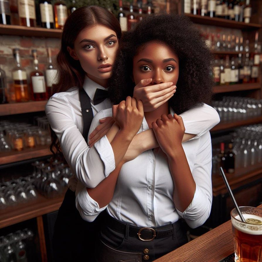 Beautiful Bartender Handgag By Moulin Bleu On Deviantart