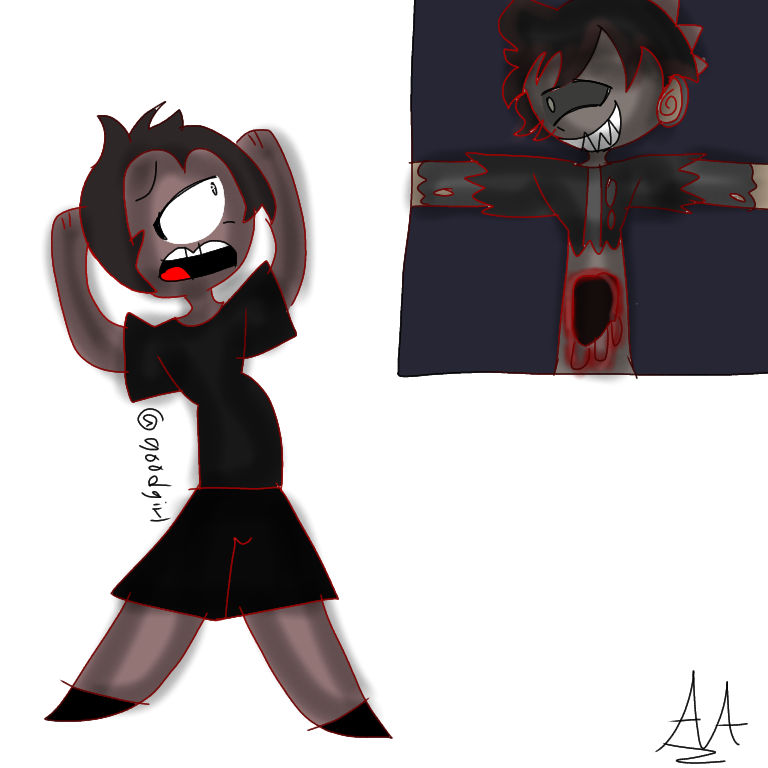 Avi Got Scared By Tucker By Goodgirl8593 On Deviantart