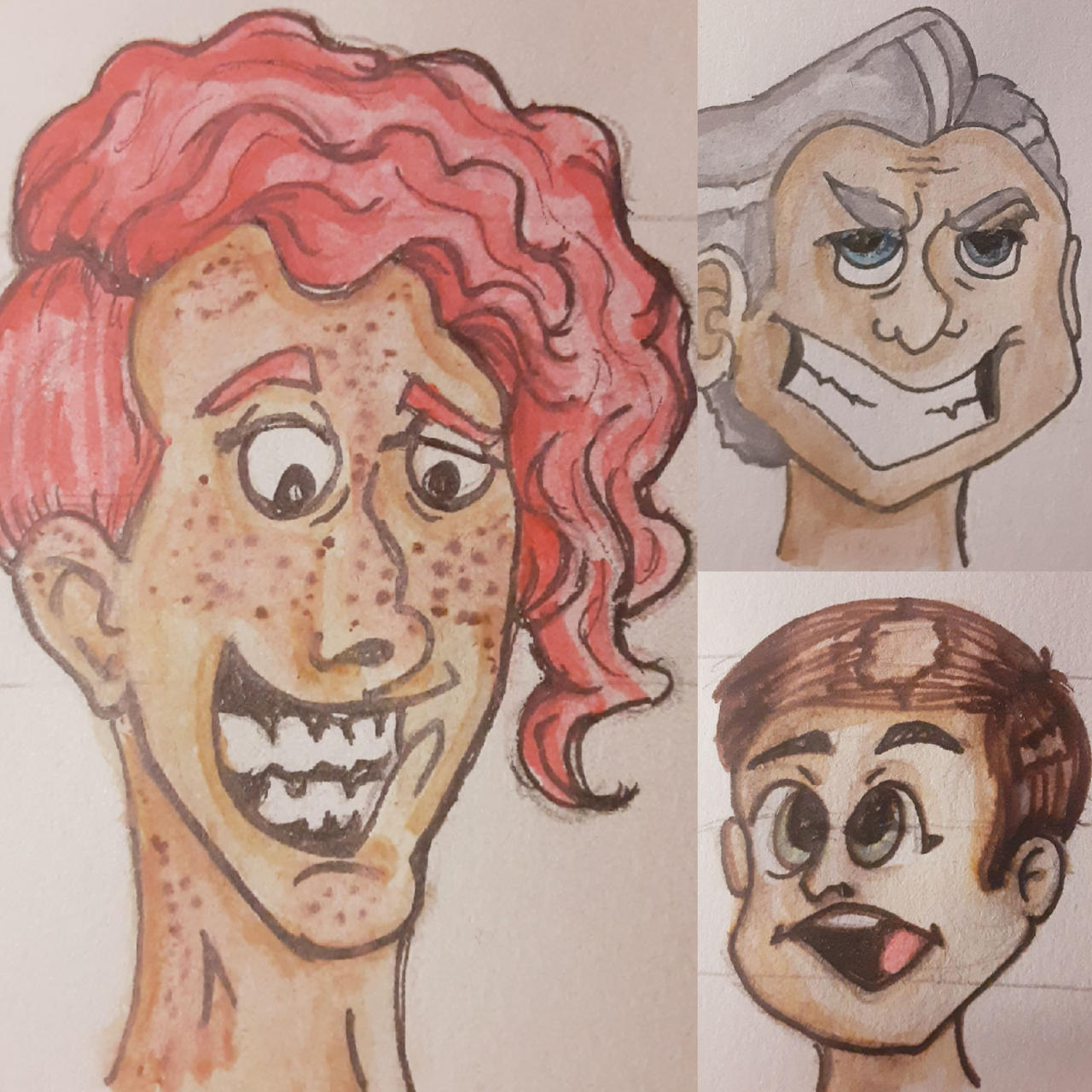 Cartoon Heads By Crochetamommy On Deviantart