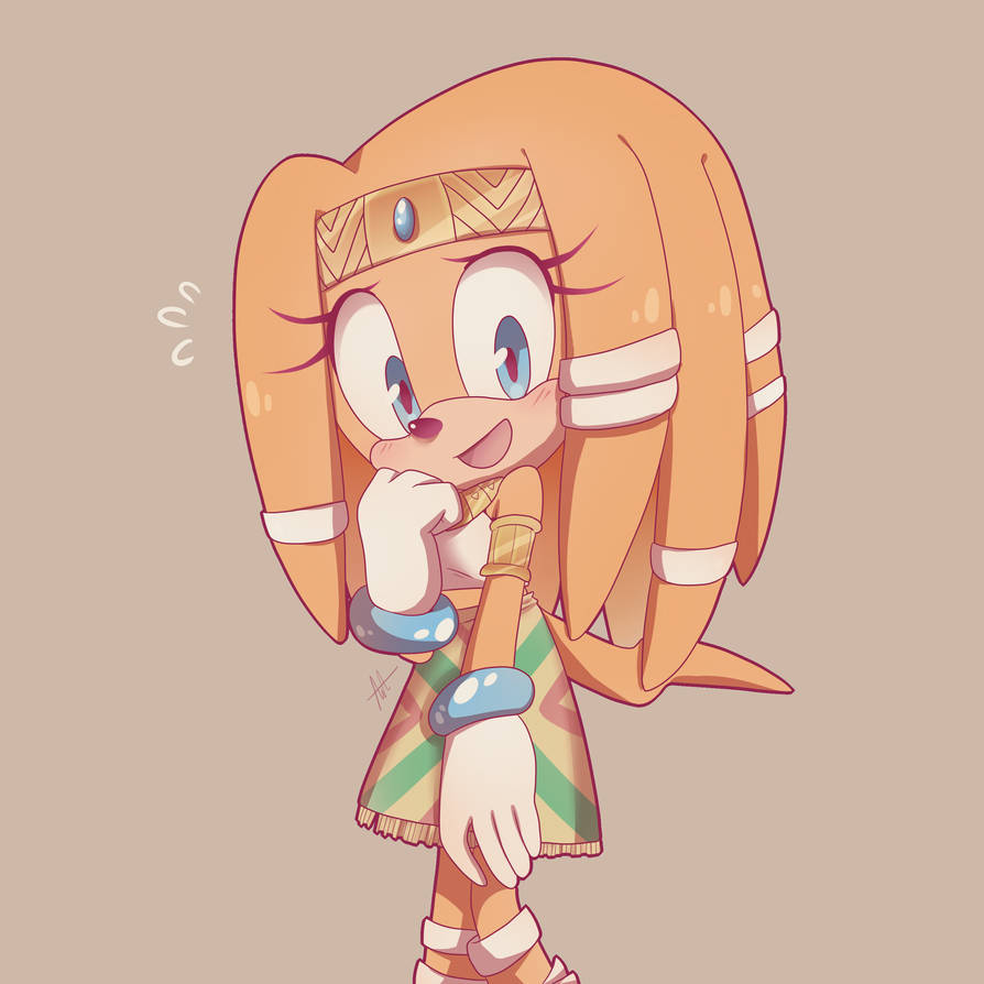 Sonic Tikal By Xdamyrax On Deviantart