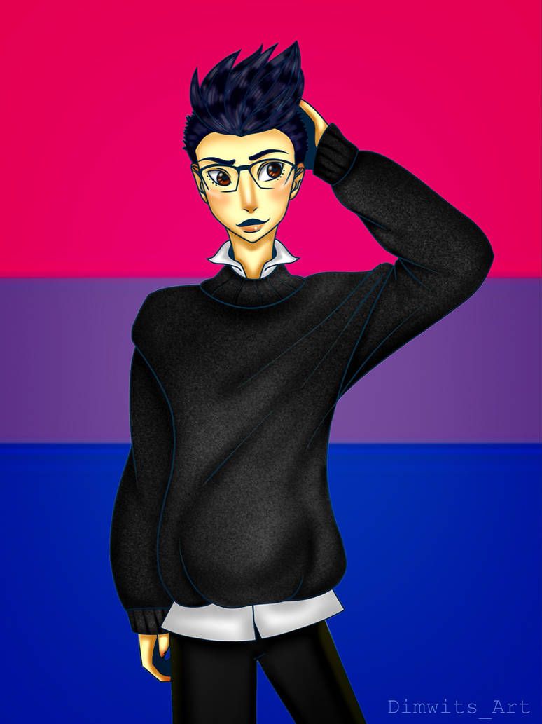 Bisexual Pride By Dimwitsart On Deviantart