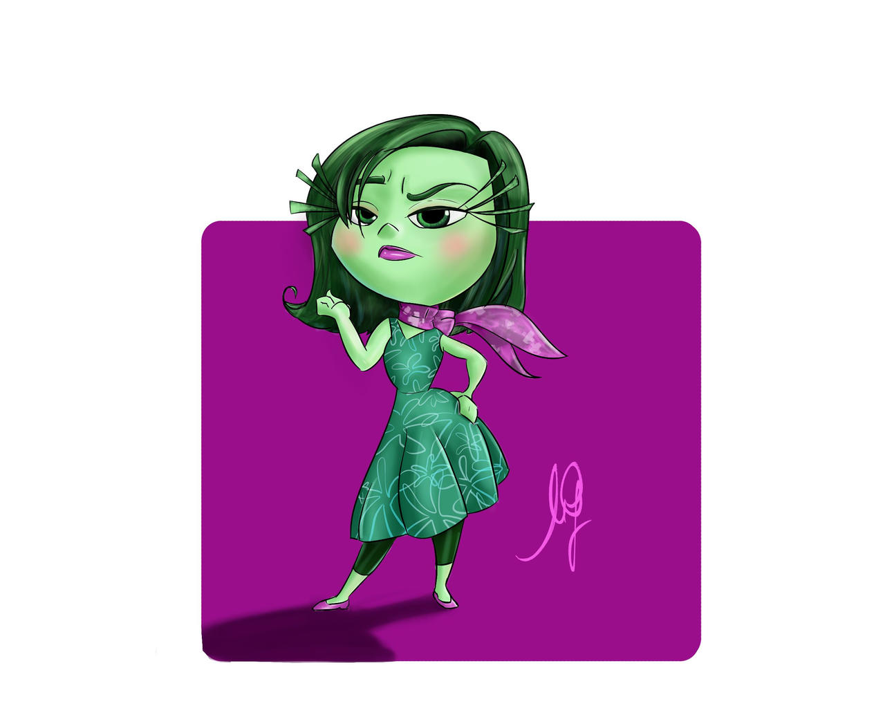 Disgust Inside Out By Jack88moli On Deviantart