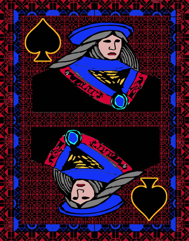 Queen Of Spades Comic Art 300dpi By Ronmock On Deviantart