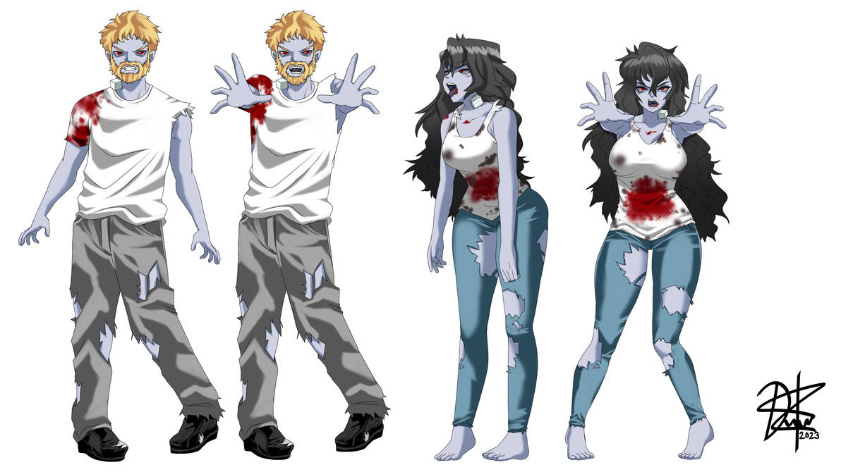 Zombie Oc Commission By Themarkodan On Deviantart