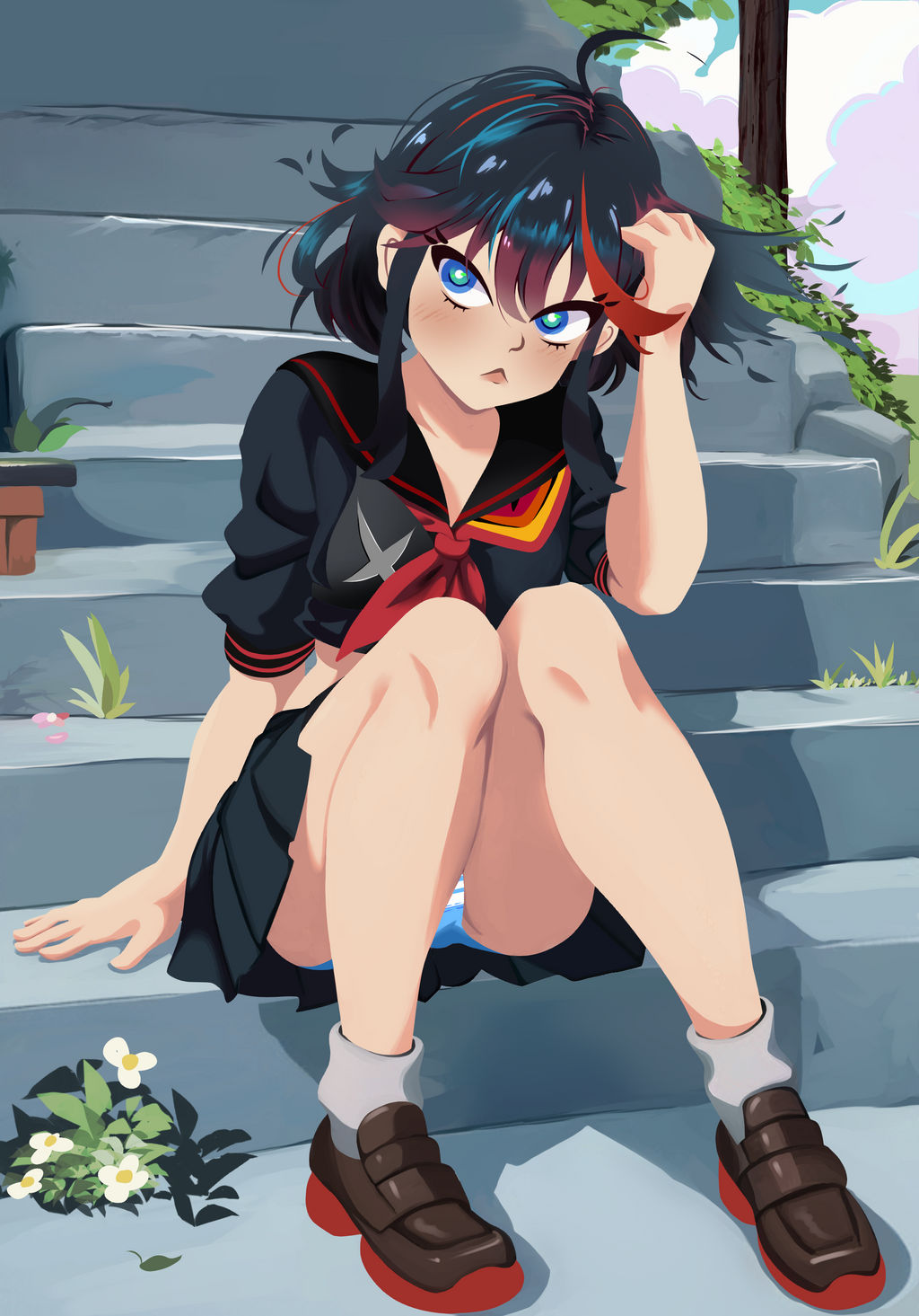 Ryuko Matoi Toon Fan Art By Khrizgo On Deviantart