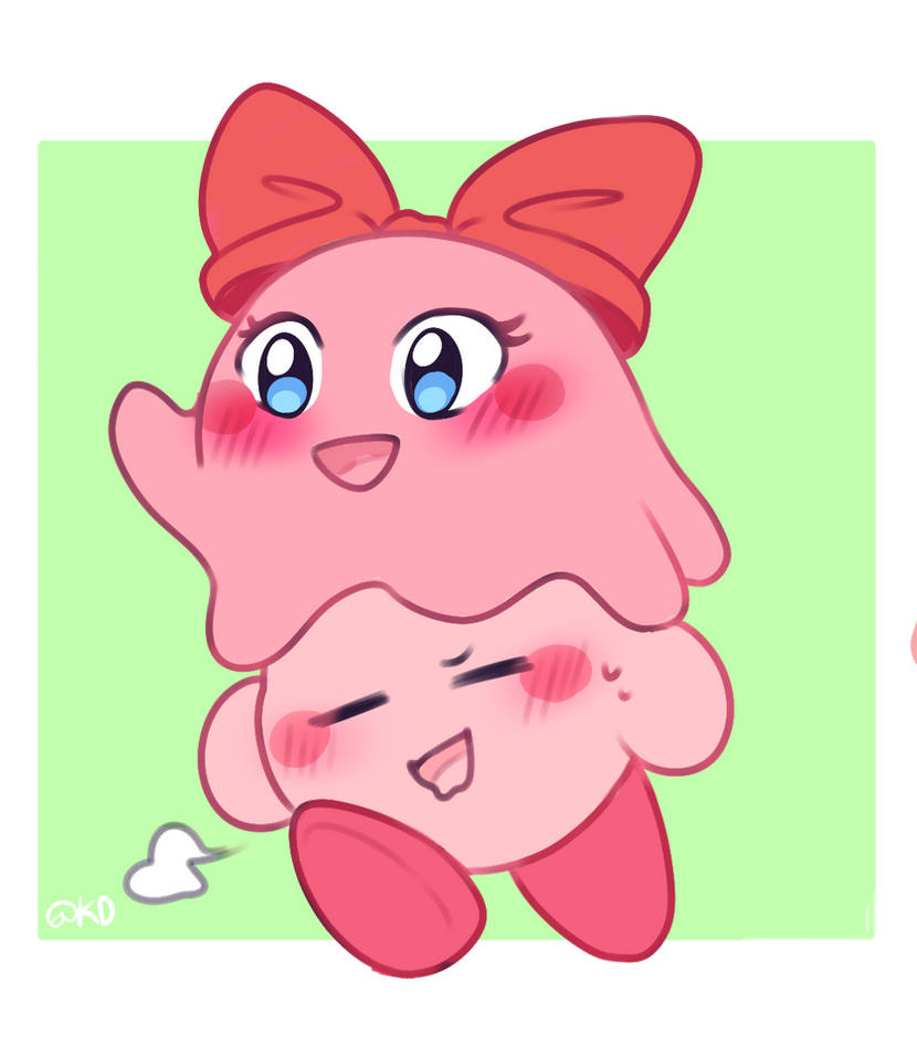 Chuchu And Kirby By Koku Draws On Deviantart