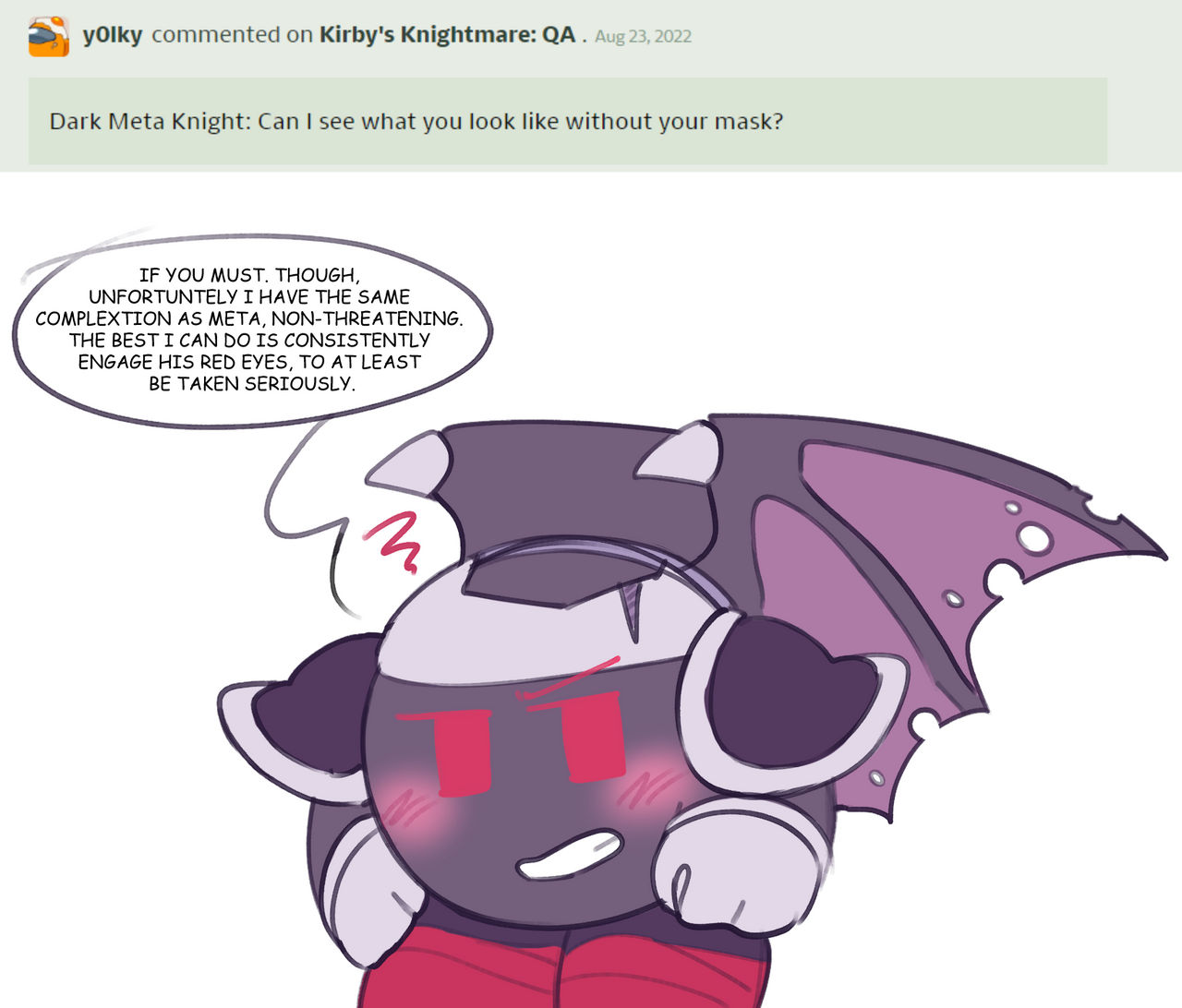 Kirby's Knightmare - QA: 166 by Koku-Draws on DeviantArt Kirby's Knightmare - QA: 166 by Koku-Draws on DeviantArt