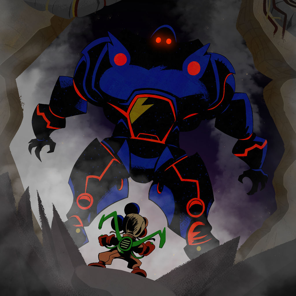 Darkenblot And Mickey By Gamergirlexp On Deviantart