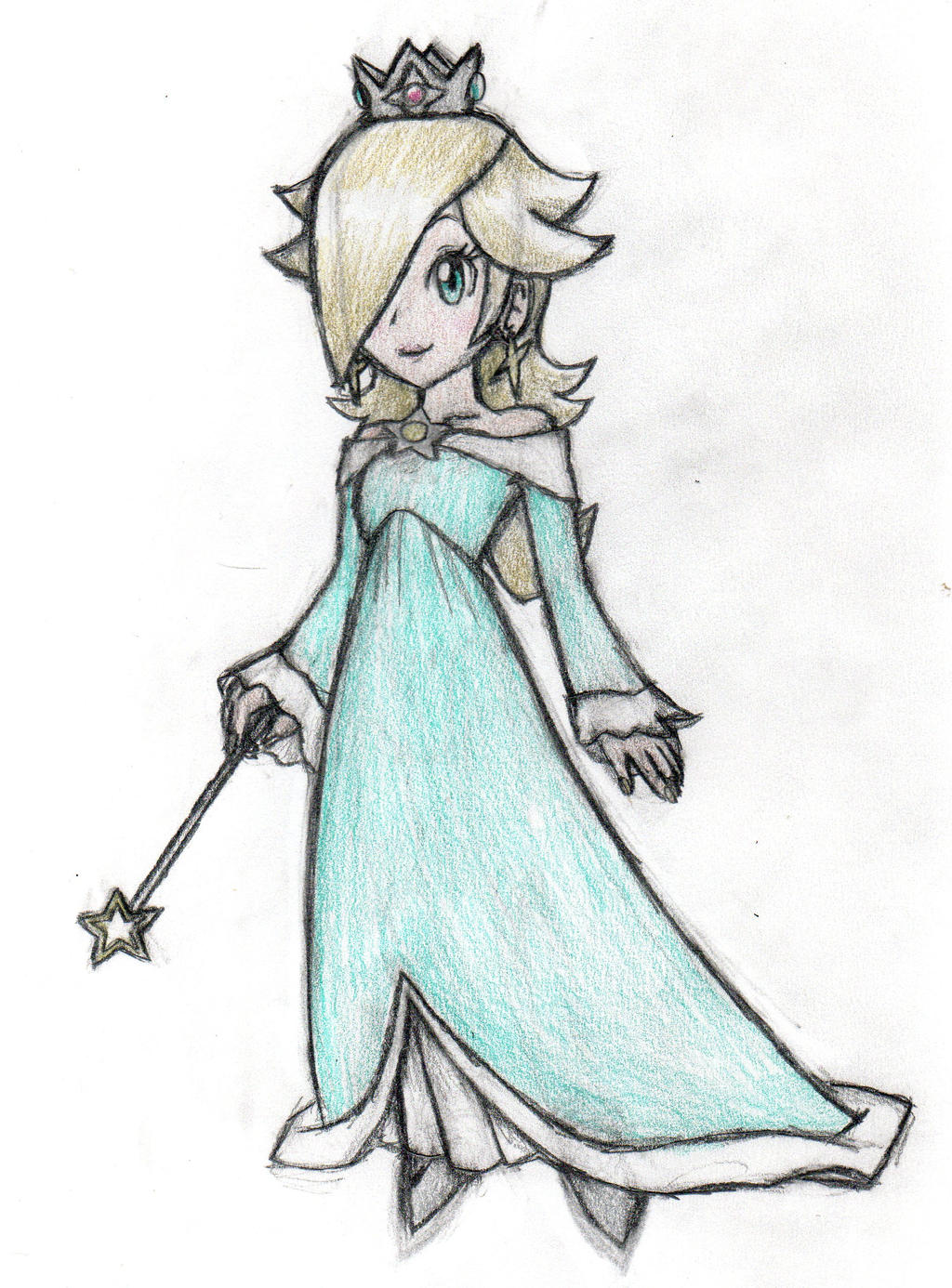 Super Mario Galaxy Rosalina By Emiri Chu On Deviantart