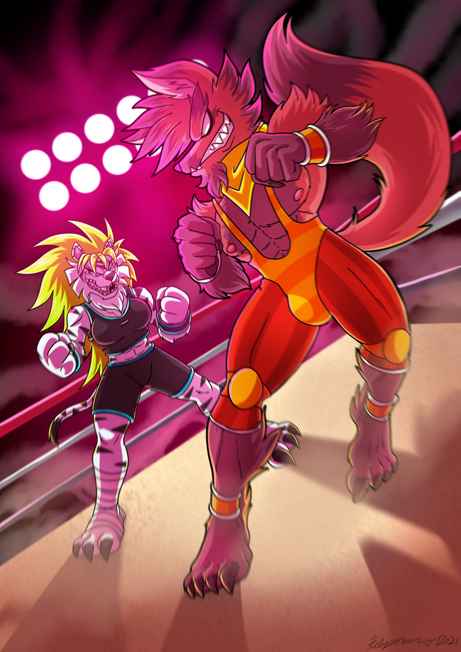 Tough Battle By Yuski On DeviantArt tough-battle-by-yuski-on-deviantart