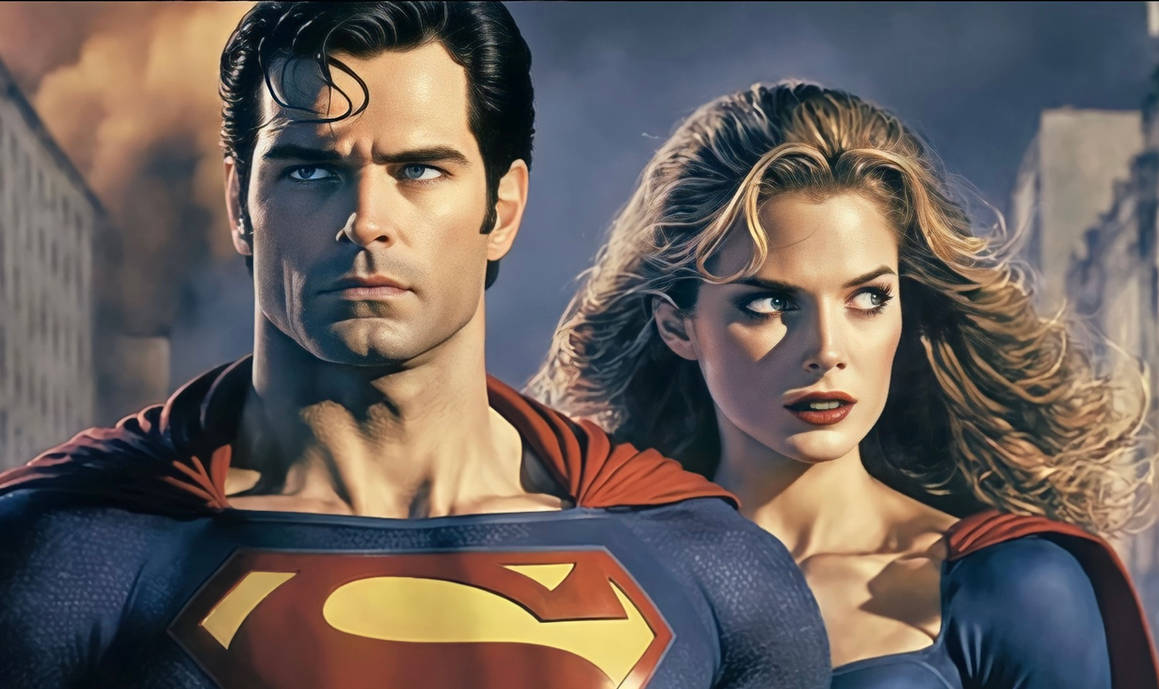 Superman And Supergirl By Buffy2ville On Deviantart