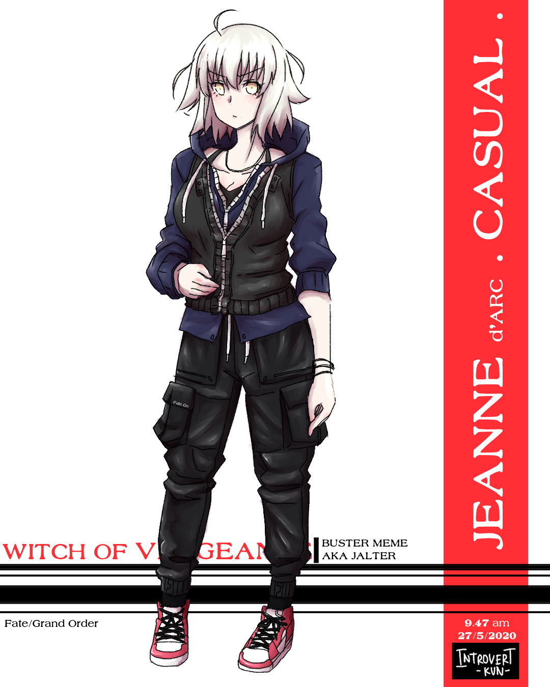 Jeanne d'Arc Alter Casual Wear by mikumiku95 on DeviantArt Jeanne d'Arc Alter Casual Wear by mikumiku95 on DeviantArt