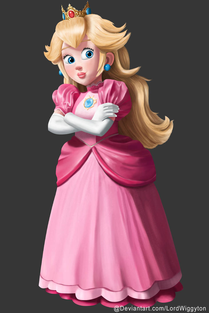 Princess Peach by LordWiggyton on DeviantArt Princess Peach by LordWiggyton on DeviantArt