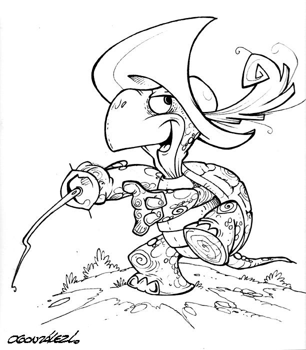 Touche Turtle by Saskunah on DeviantArt