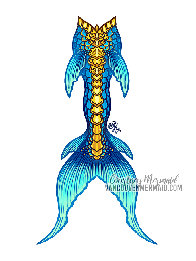 Guardian Mermaid Tail By Courtneymermaid On Deviantart