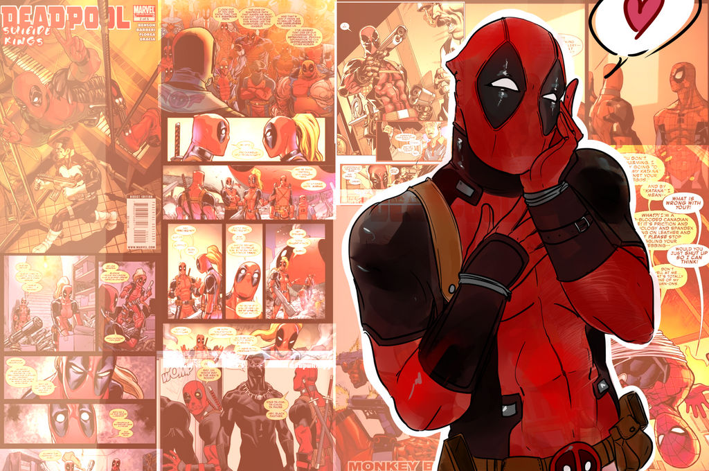 Wallpaper Deadpool Comic Books Ed By Vollken On Deviantart