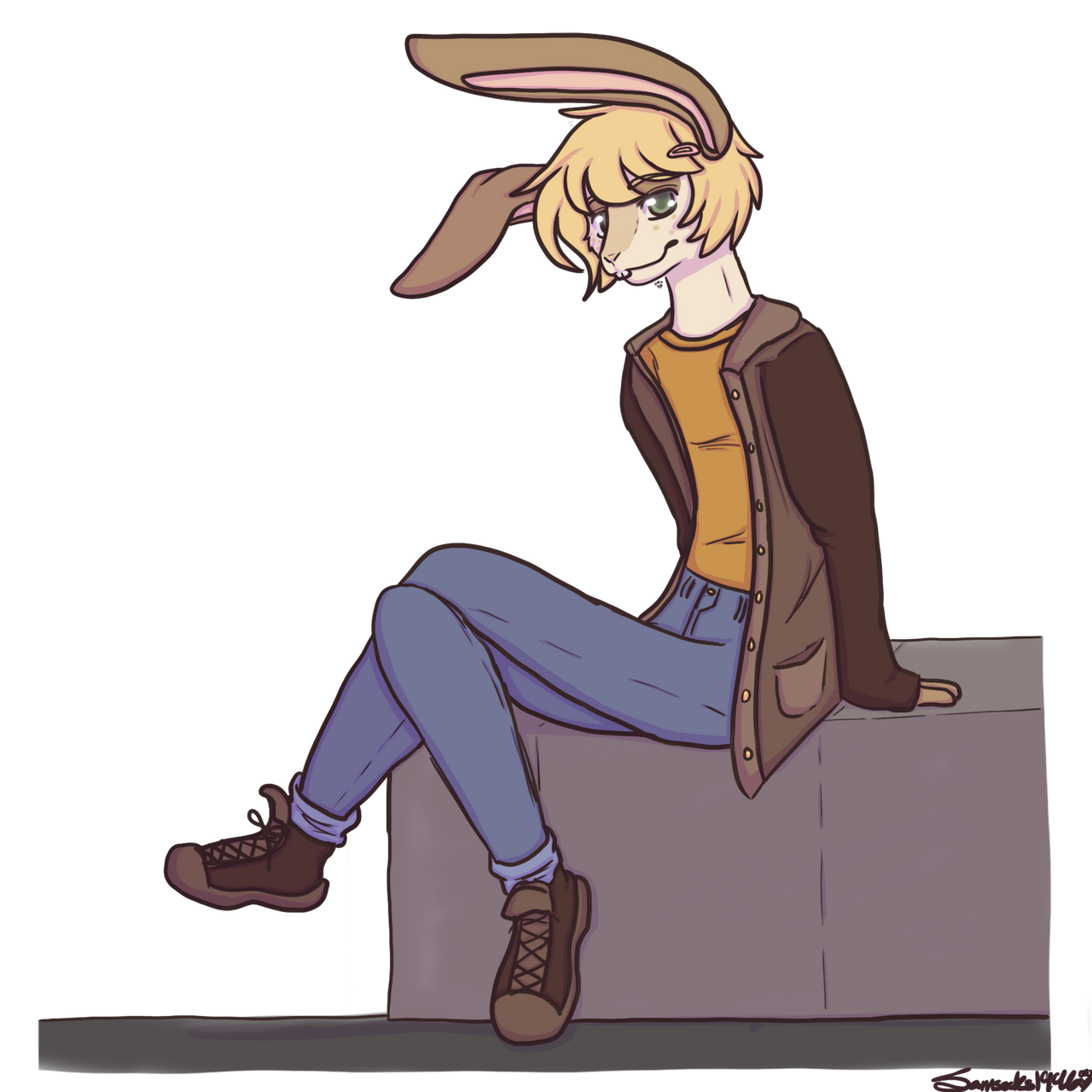 Tinyotterr Dennie By Samsocksdraws On Deviantart
