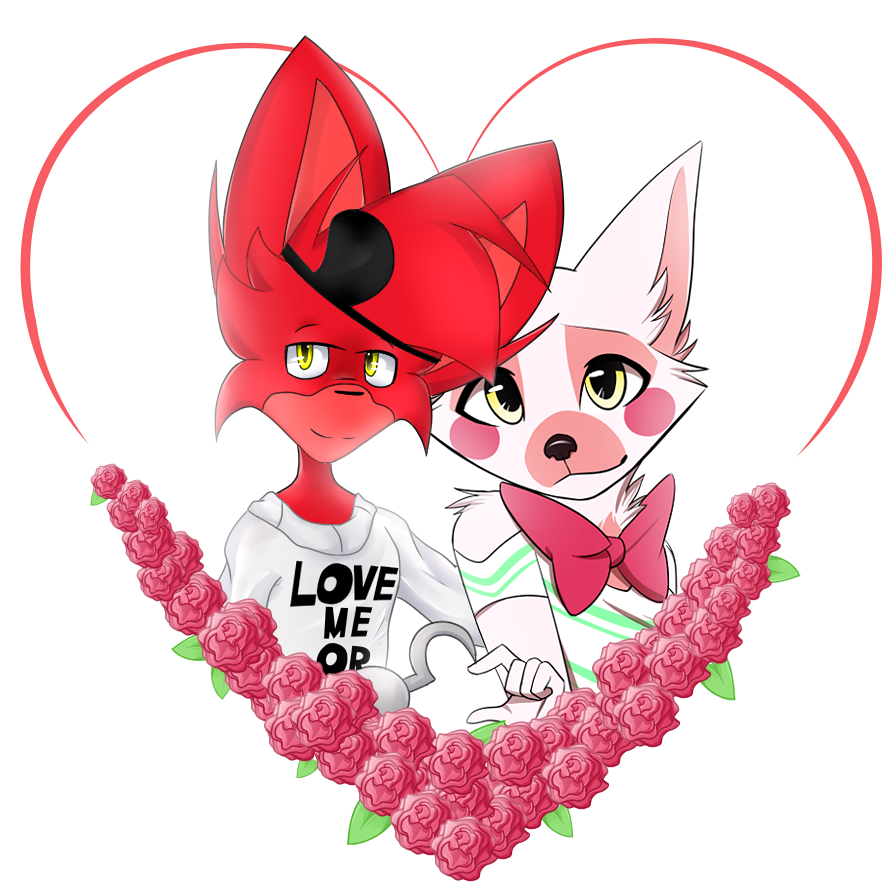 Foxy X Mangle By Vailetofficial On Deviantart