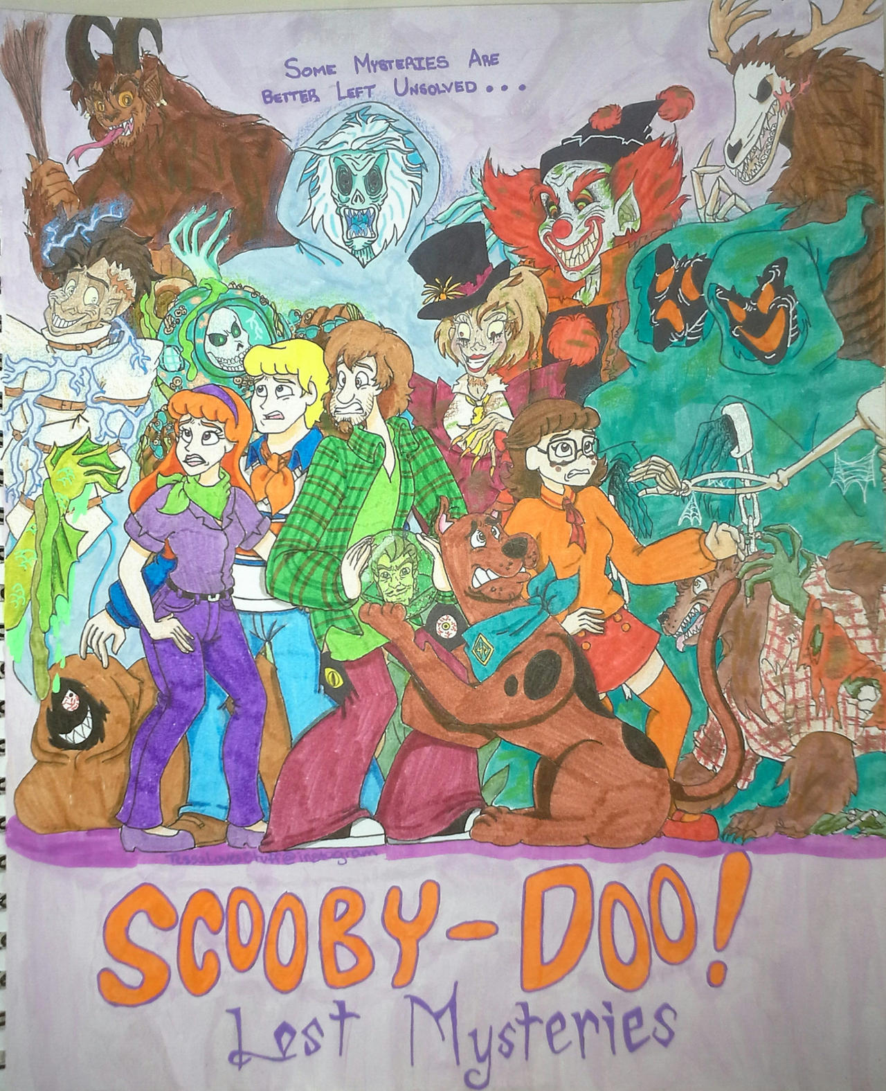 Scooby Doo Lost Mysteries Au By Tessalovesozzy On Deviantart